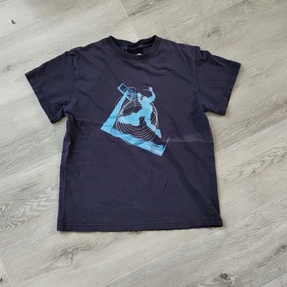 And1 | Shirts | Vintage And Shirt M Short Sleeve Blue Cotton Crew ...